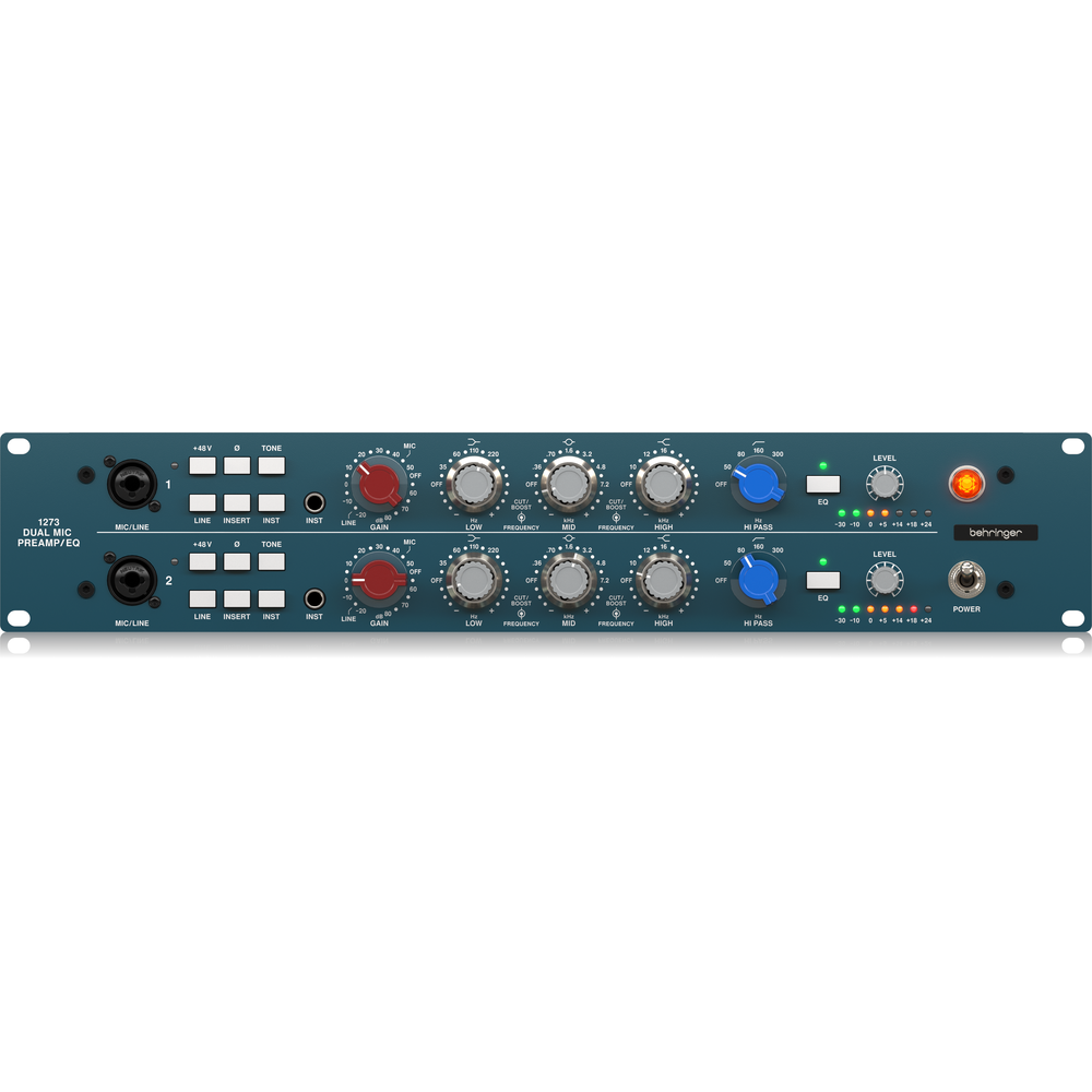 Behringer 1273 2 Channel Mic Preamp And EQ