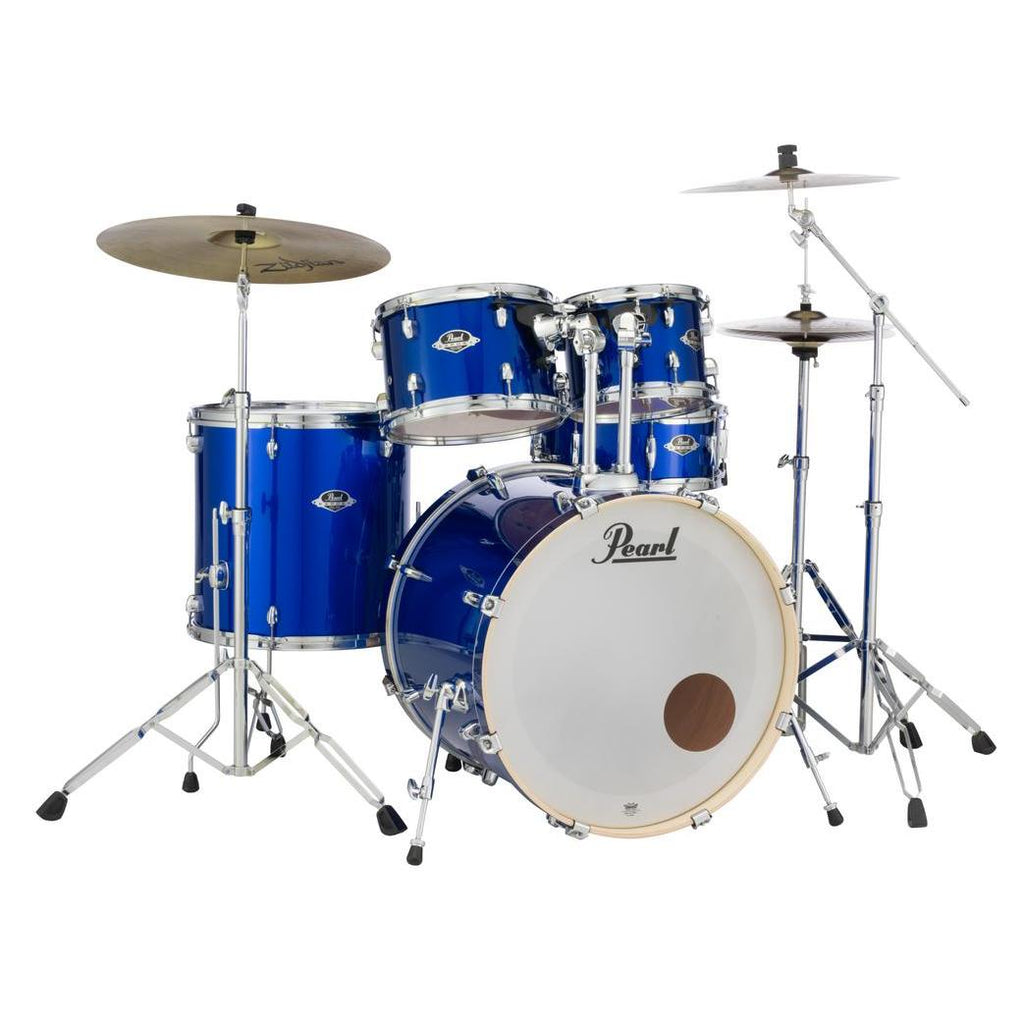 Pearl Export Drum kit 5-pc. 22" Rock Shell Pack - High Voltage Blue