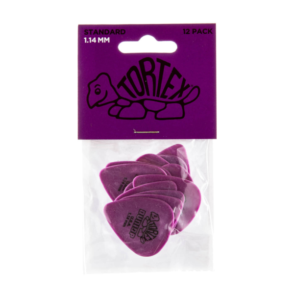 Jim Dunlop JP114 Tortex Players Guitar Pick Pack 1.14mm