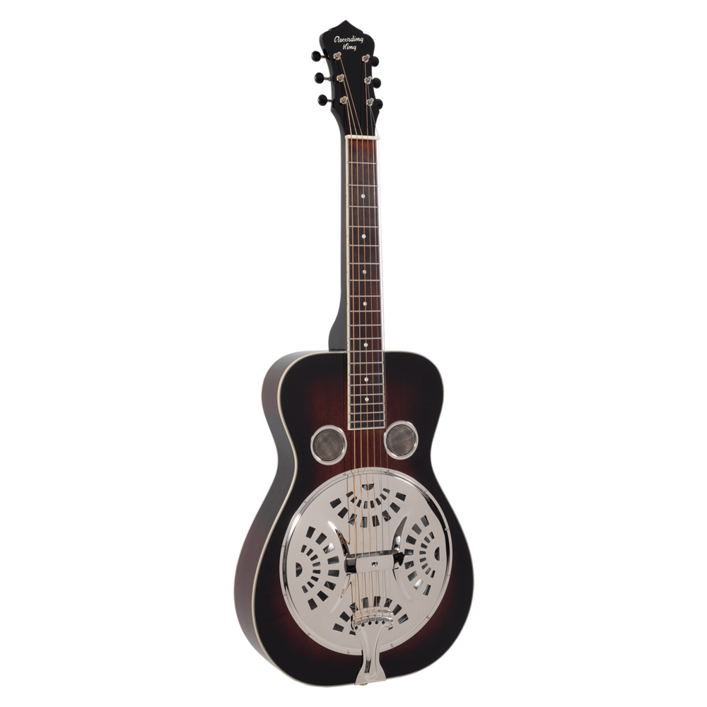 Recording King Square Neck Mahogany Resonator Guitar Vintage Sunburst