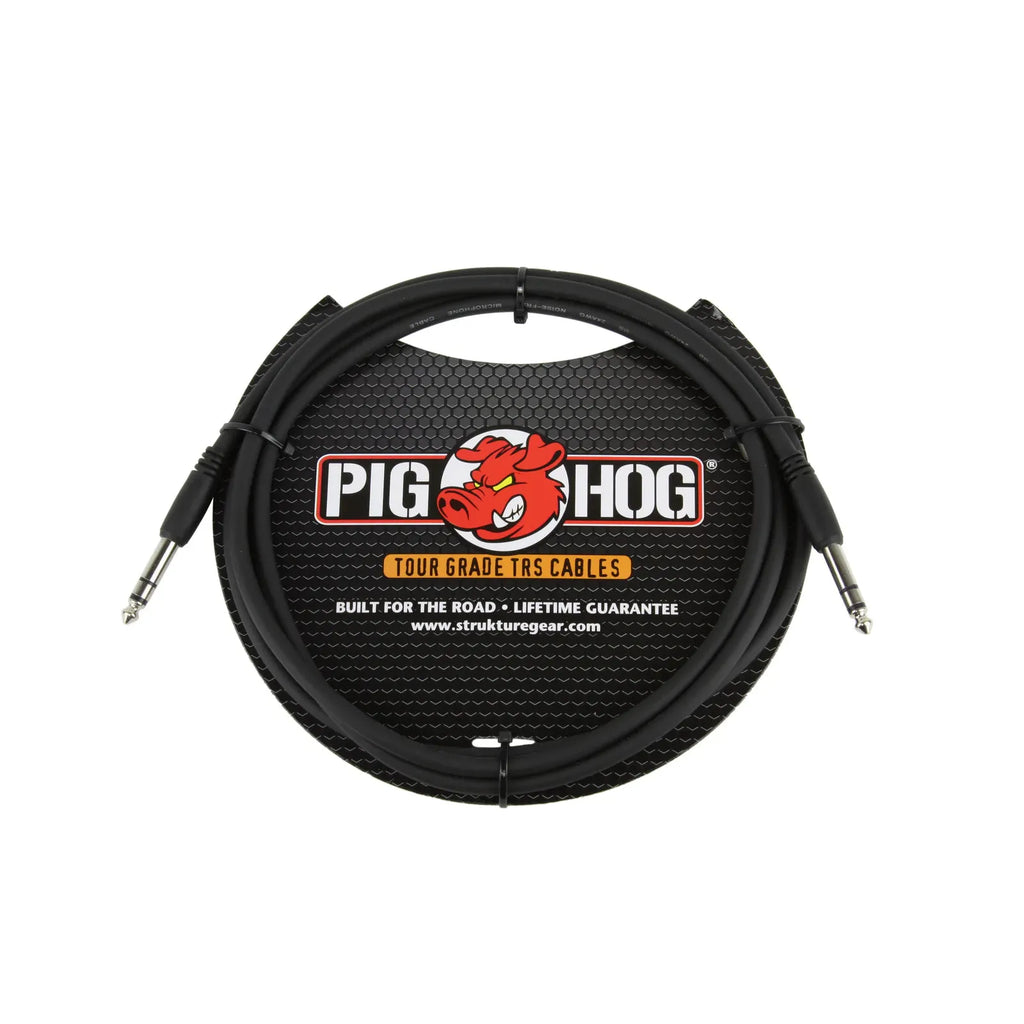 Pig Hog Cable - 1/4" TRS, 6 ft