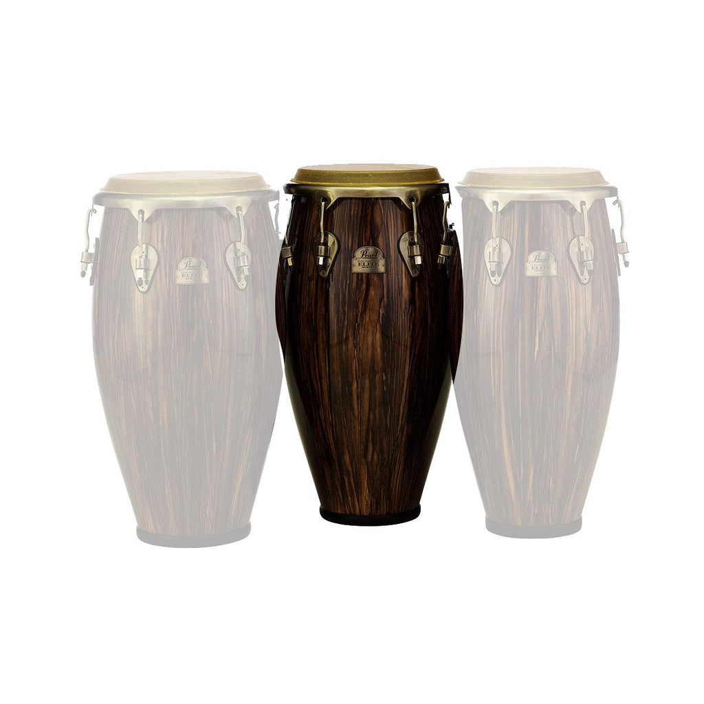 Pearl Elite Series Wood-Fiber 11.75" Conga Dark Chocolate
