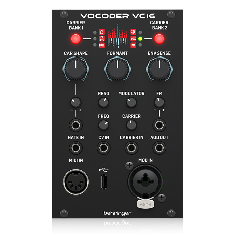 Behringer VC16 Vocoder 16-Band Euro Rack Module