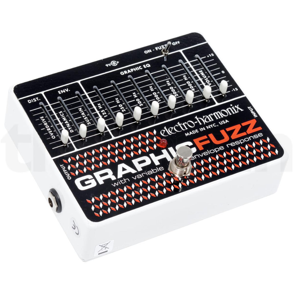 Electro-Harmonix Graphic Fuzz EQ/Distortion/Sustainer Pedal